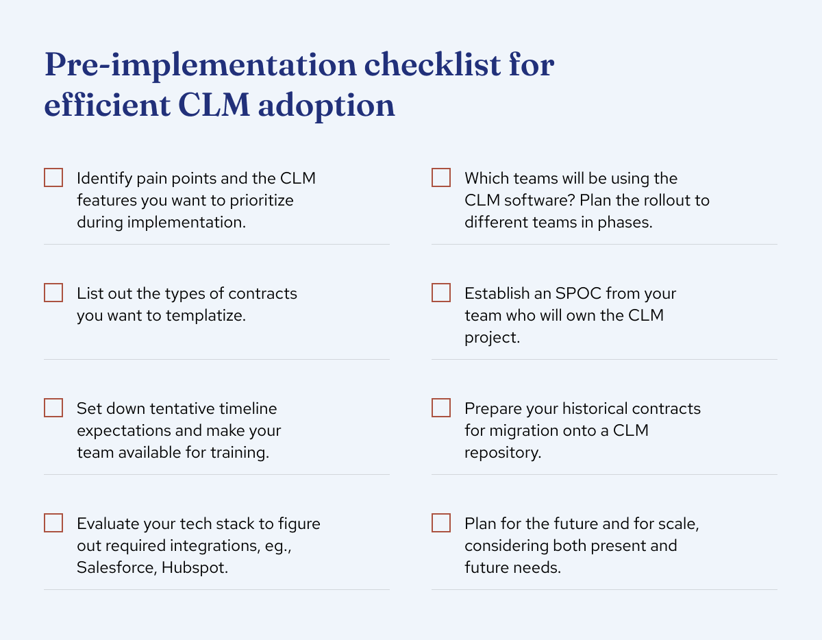 Successfully Implementing a Contract Management System